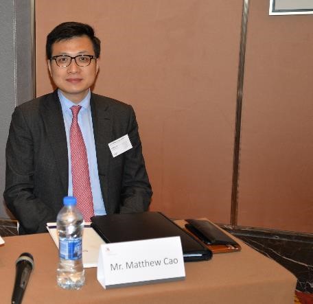 Introducing different areas of marine insurance at the MIS in Zhuhai ...